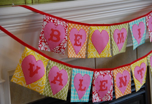 Valentine’s Day Bunting - Crap I've Made